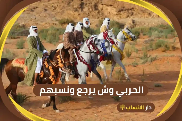 عائلة العجمي وش يرجع أصلها التاريخي - دار الانساب